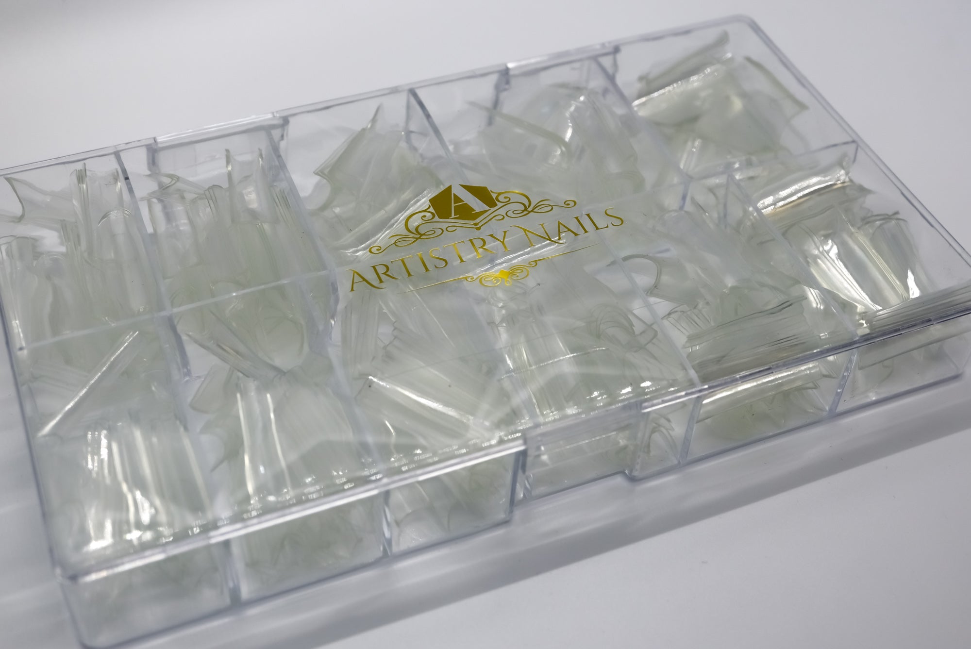Deep C-Curve Clear Tips – Artistry Nails